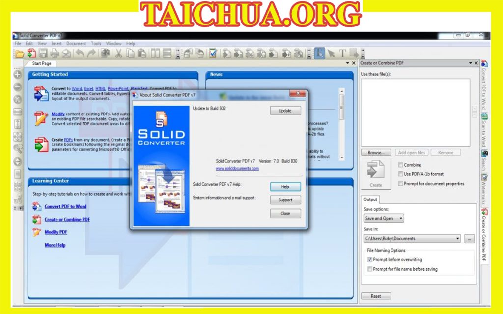 Tải và cài đặt Solid Converter PDF Full mới nhất 2025 - Tải chùa chấm ORG